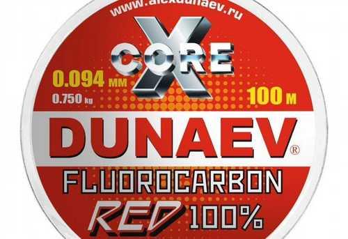 Леска флюорокарбон dunaev fluorocarbon RED