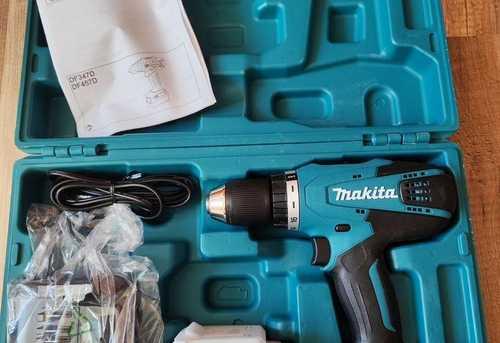 Аккумуляторная дрель шуруповерт makita 18v