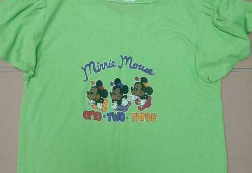 Винтажная футболка с Микки Маусом