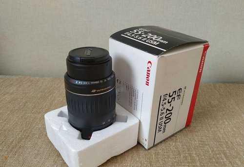 Canon EF 55-200mm 4.5-5.6 II USM