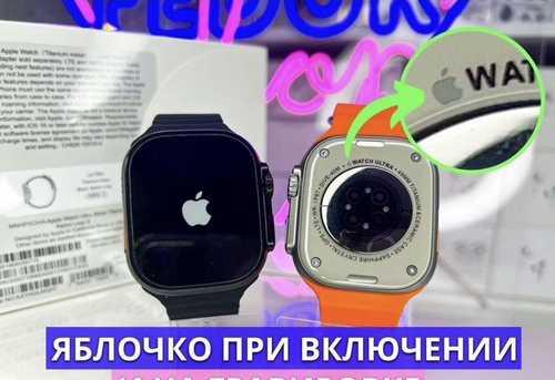 Appe Watch Ultra 49mm с яблоком