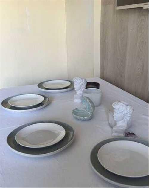 Набор столовой посуды тарелки подстановочные