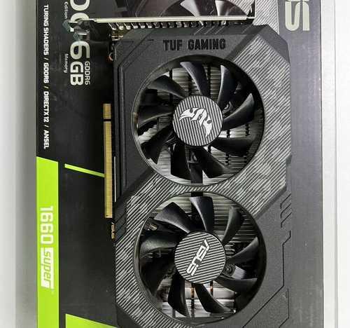 Asus TUF Gaming Geforce GTX 1660 Super OC 6gb