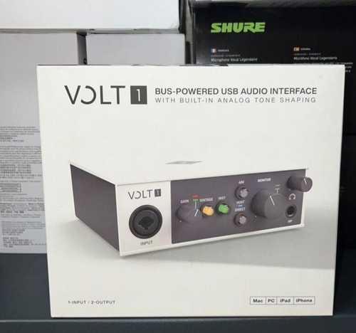 Новый Universal Audio Volt 1