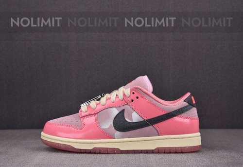 Nike Dunk Low Hot Punch and Pink Foam