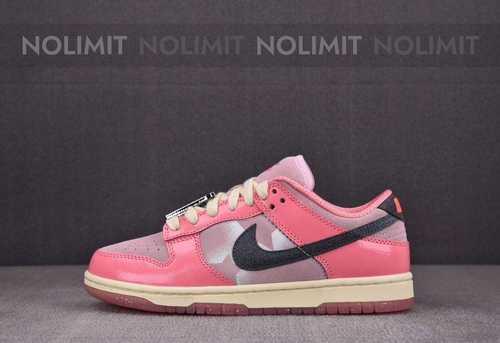 Nike Dunk Low Hot Punch and Pink Foam