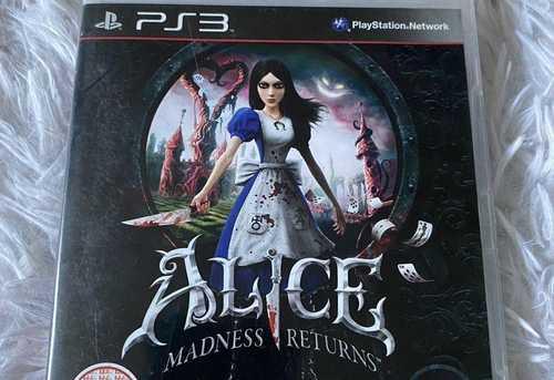 Игра Ps3 alice Madnes Returns