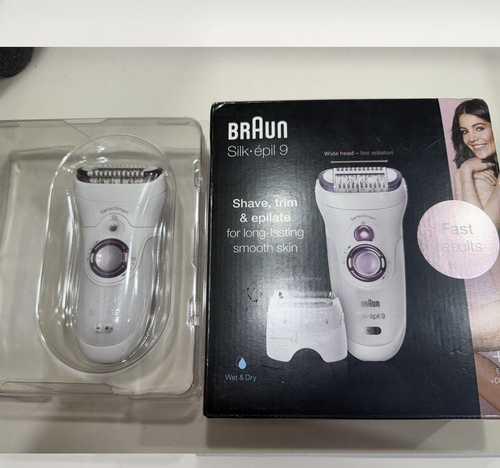 Эпилятор braun silk epil 9 б/у