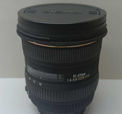 Sigma AF 10-20mm f4-5,6 EX DC HSM Canon EF-S