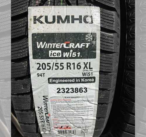 Kumho WinterCraft Ice Wi51 205/55 R16