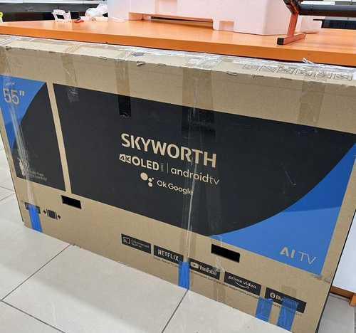 Skyworth 55SXE9000 OLeD 4K Smarttv 2023 Новый Гара