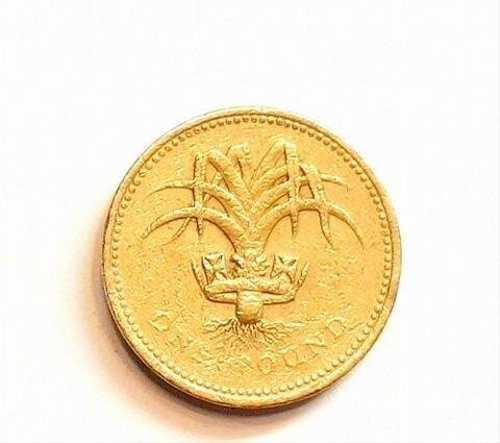 Памятная монета. Англия, 1990 г. Елизавета II