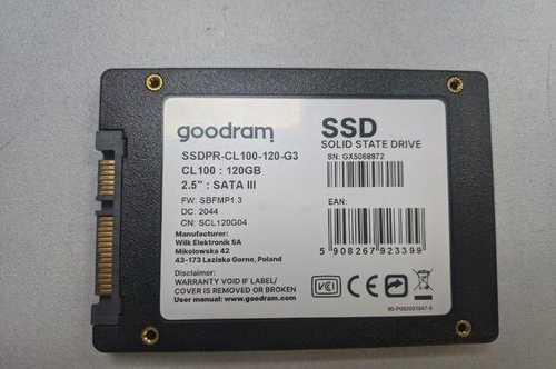 2.5" SSD 120Gb goodram CL100