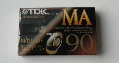 Аудиокассета TDK MA 90