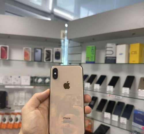 iPhone XS 64gb (Без Face ID, АКБ 100%, sim)