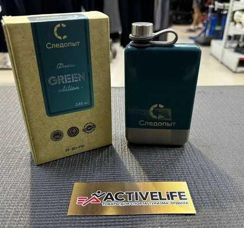 Фляжка "Следопыт Green Edition Traveller", 230 мл