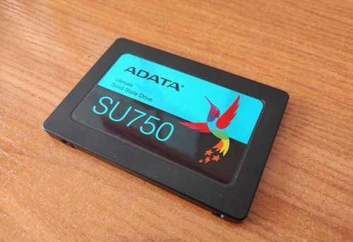 Жесткий диск ssd adata su750 2,5" Data 6gb/s 512gb