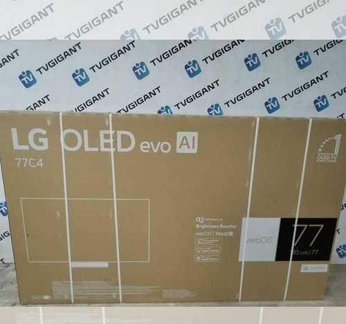 Новый телевизор LG oled77G4RLA