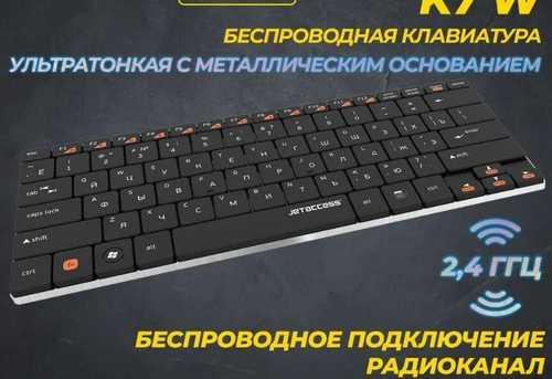 Клавиатура беспроводная jetaccess SlimLine K7 USB