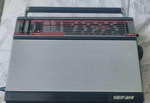 Радио приёмник vef 214