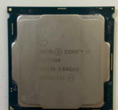 Процессор intel core i7 7700