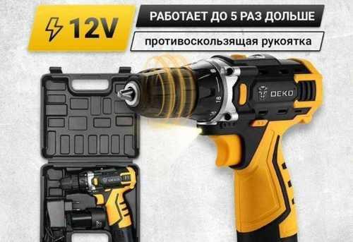 Шуруповерт deko 12v