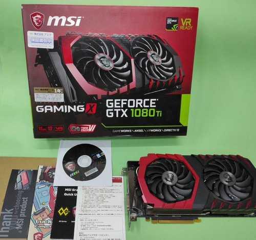 Видеокарта Msi GeForce gtx 1080 ti gaming x