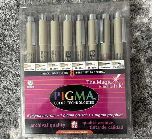 Капиллярные ручки Sakura Pigma Micron