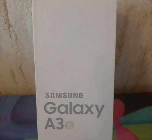 Коробка от телефона Samsung А3 2016
