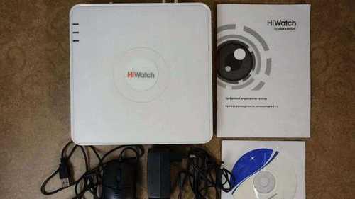 Видеорегистратор четырёх канальный Hiwatch