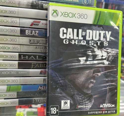 Call of duty ghosts xbox 360 + обмен