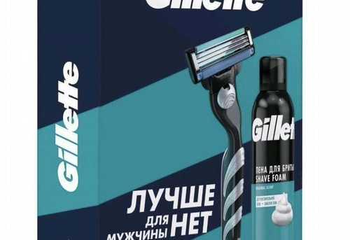 Gillette Mach3 Подарочный набор с пеной для бритья