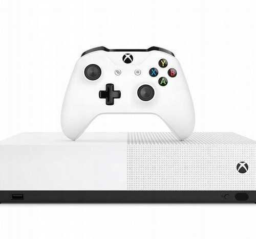 Приставка Xbox One S 1Tb All Digital White бу