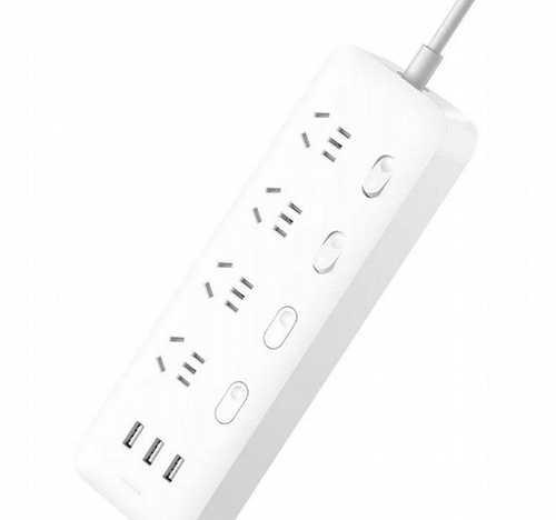 Удлинитель Xiaomi Control Power Strip (3USB 2A) CN