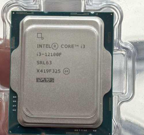 Intel Core i3 12100F (новый, гарантия ситилинк)