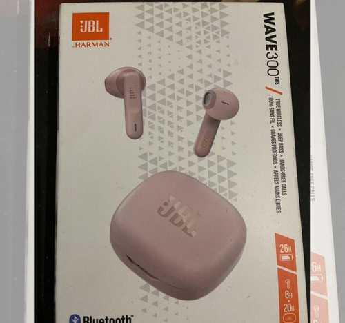 Беспроводные наушники jbl wave 300