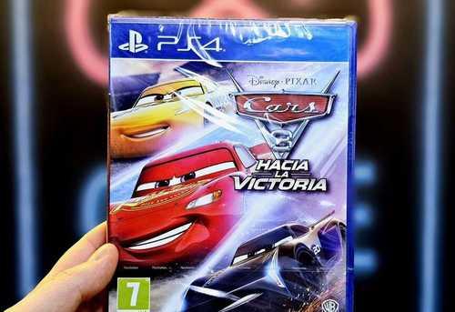 Новый диск ps4 ps5 Cars 3 Driven to Win, русский