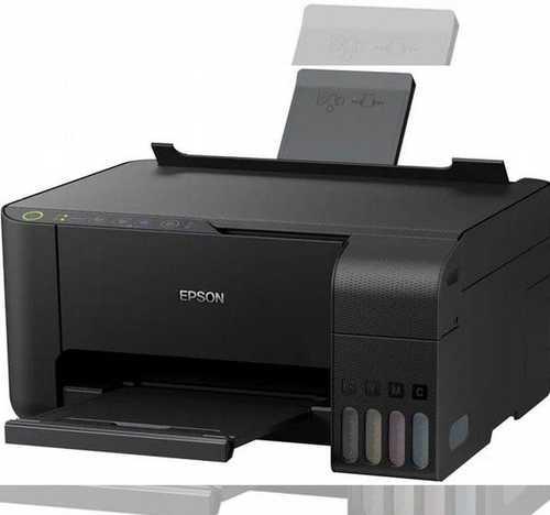 Мфу струйное Epson EcoTank L3250, цветн., A4, черный