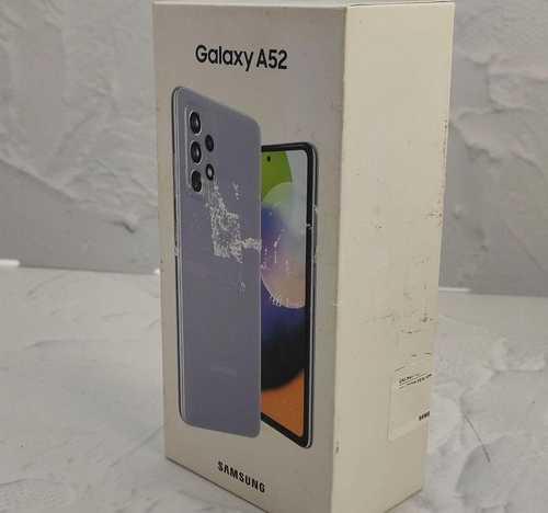 Коробка от Samsung A 52