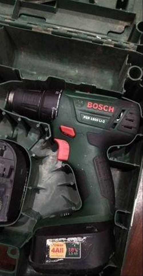 Дрель-шуруповерт Bosch PSR 1800 LI-2