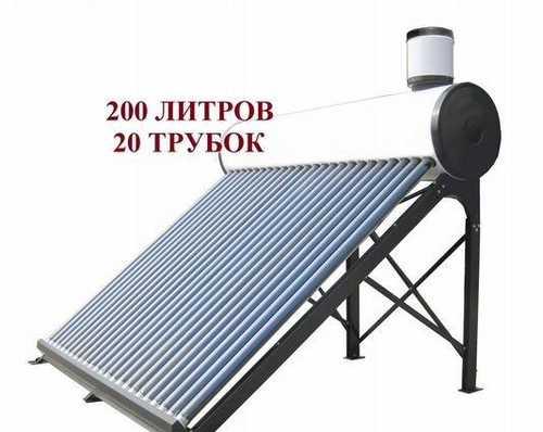 Солнечный водонагреватель с баком 200 л