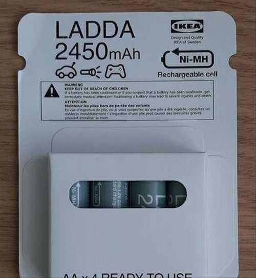 Аккумуляторные батарея ladda IKEA 2450 mAh