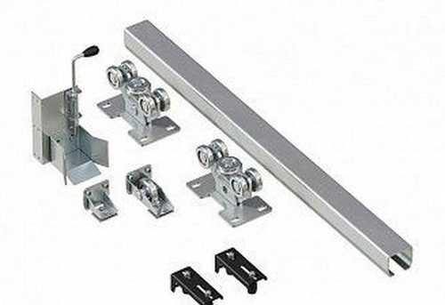 Система роликов и направляющих для балки х/к