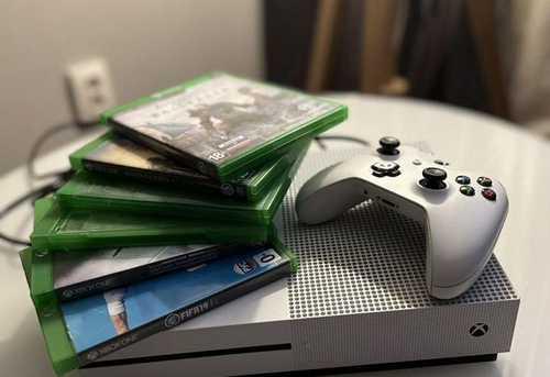 Xbox One s 1tb с играми забронирована до 18 часов