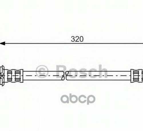 Шланг тормозной 1987481181 Bosch