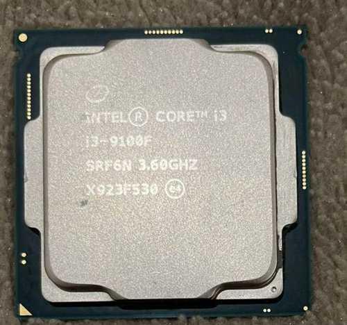 Процессор intel core i3 9100f