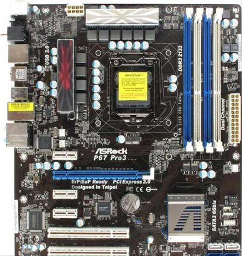 Asrock P67 Pro3