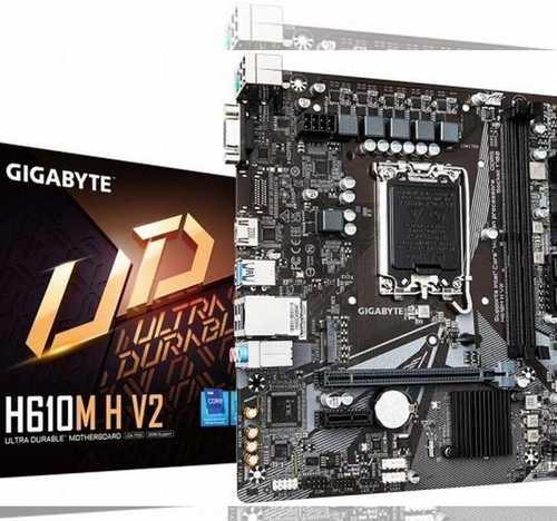 Новая материнская плата Gigabyte H610M s2h v2 DDR5