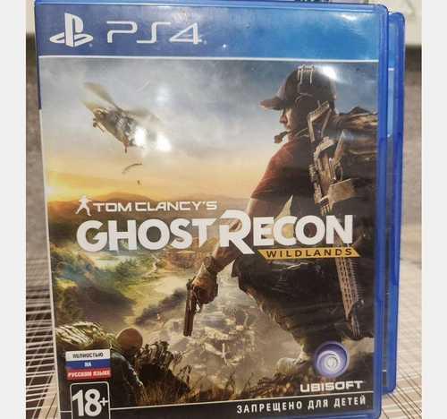 Диск ps4 Tom Clancy's Ghost recon