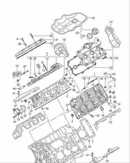 Блок цилиндров двигателя cgwb Audi A6 C7 V6 3.0